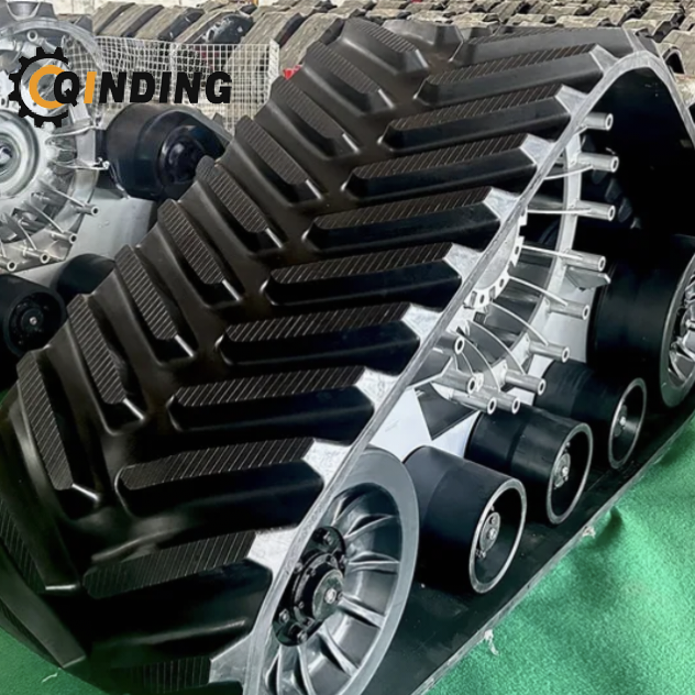 Triangle Track Wheel Chassis for Agricultural Harvester from China ...